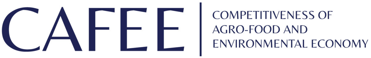 CAFEE – COMPETITIVENESS OF AGRO-FOOD AND ENVIRONMENTAL ECONOMY